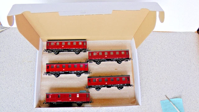 DB H0 PREFO SCHICHT PIKO Pack Personenwagen Konvolut Modelleisenbahn ...