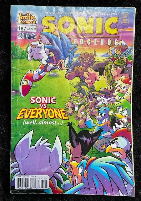 ARCHIE COMICS SONIC The HEDGEHOG # 187 EUR 3,32 - PicClick DE