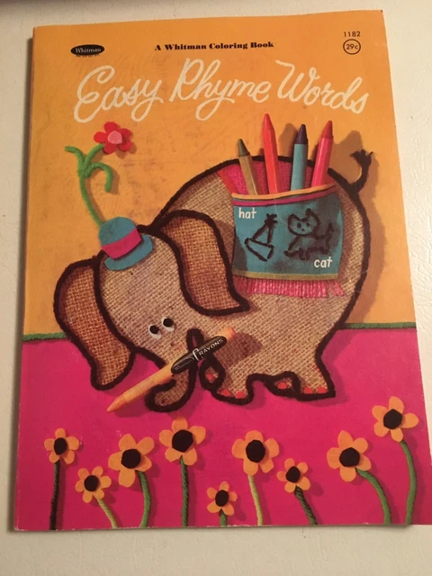 vintage-rare-whitman-coloring-book-easy-rhyme-words-unused-1967
