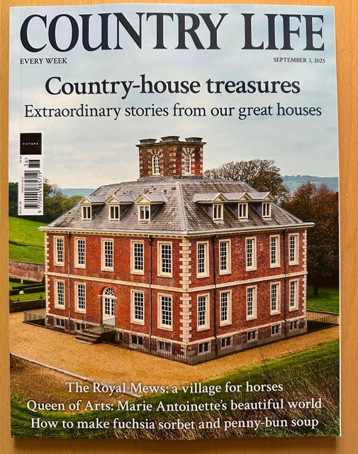 COUNTRY LIFE MAGAZINE September 3 2025 | Country House Treasures ...