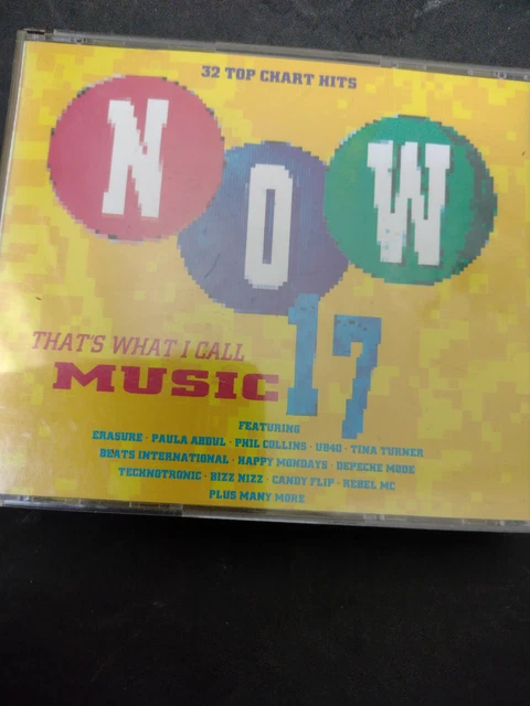 NOW THAT'S WHAT I Call Music 17- Original Double Fatbox CD Album ...