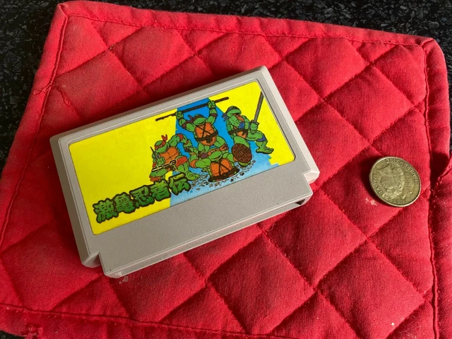 TMNT VINTAGE JAPANESE Nintendo NES Famicom game cassette EXC EUR 23,93 ...
