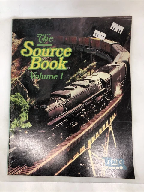 THE SOURCE BOOK, Volume 1, 1984 Con-Cor/JMC catalog, N & Z scale model ...
