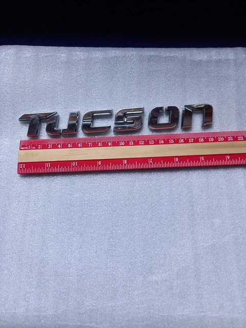 HYUNDAI TUCSON EMBLEM letters badge decal logo symbol OEM Factory ...