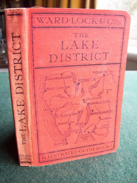 WARD LOCK ILLUSTRATED Guide: The English Lake District, 23rd edn, 1939 ...