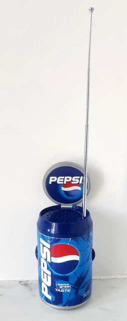 PEPSI COLA CAN Radio 0,33L Shape "Same Great Taste "For Decoration Used ...