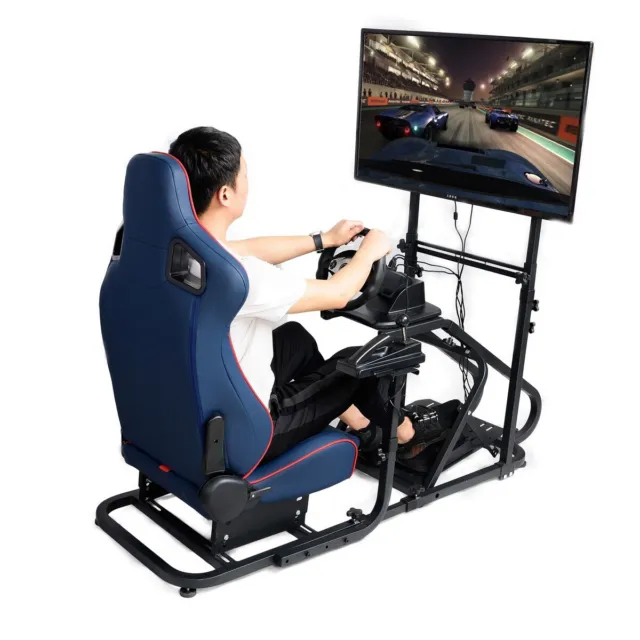 RACING SIMULATOR COCKPIT Steering Wheel Stand for Thrustmaster Logitech ...