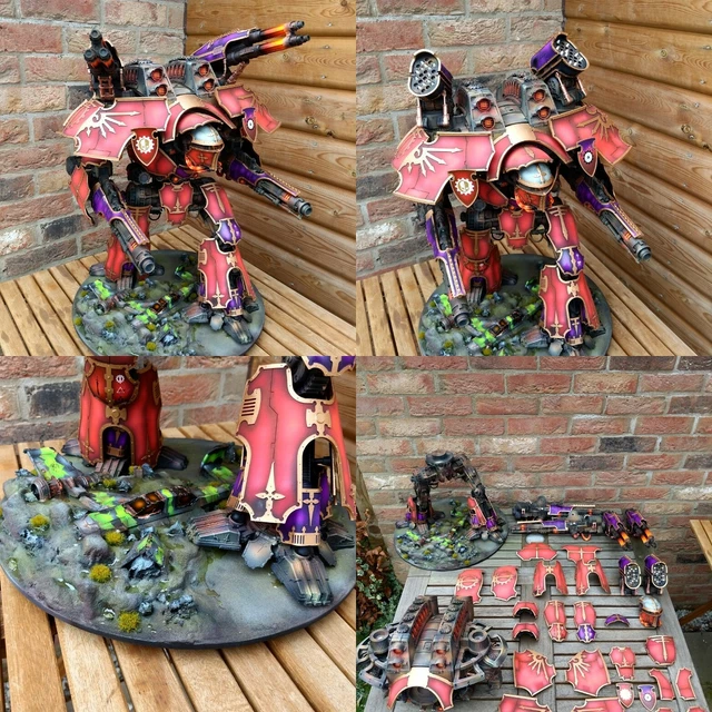 WARHAMMER 40K FORGEWORLD Imperial Warlord Titan PRO Painted to Order £ ...