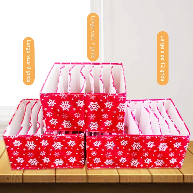 CLOTHES BOX STACKABLE Wardrobe Divider Clothing Underwear Storage Case ...