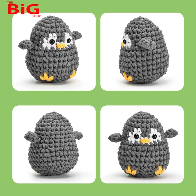 CROCHET KIT FOR Beginners,Amigurumi Crochet Animal Kit,Crochet Starter ...