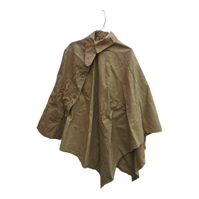 WW2 BRITISH ARMY Waterproof Rain Cape & Groundsheet £0.99 - PicClick UK