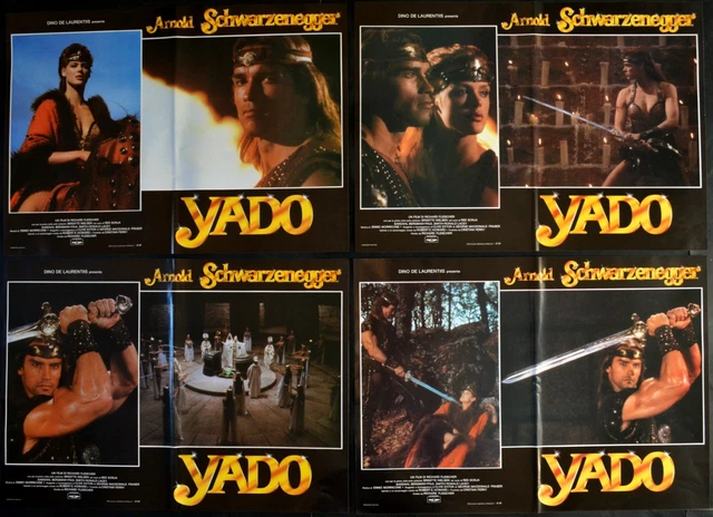 SET DI 8 Fotobuste Yado Arnold Schwarzenegger Brigitte Nielsen Sandahl ...