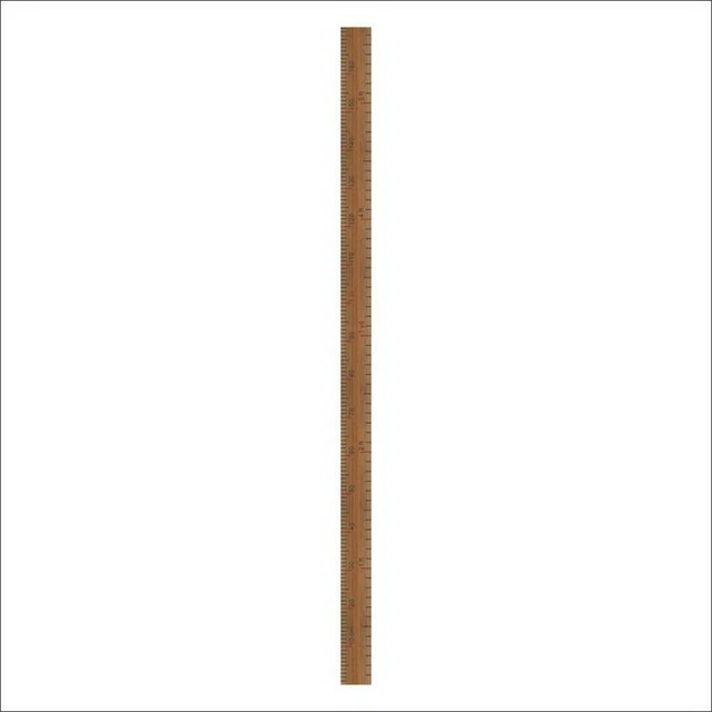 WOOD CHILDREN HEIGHT Measurement Baby Growth Chart Baby Height Ruler ...