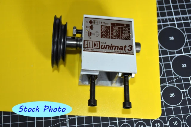 EMCO UNIMAT SL Lathe Tailstock With Handwheel £68.00 - PicClick UK