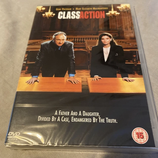 CLASS ACTION DVD Gene Hackman, Mary Elizabeth Mastrantonio 1990 Drama ...