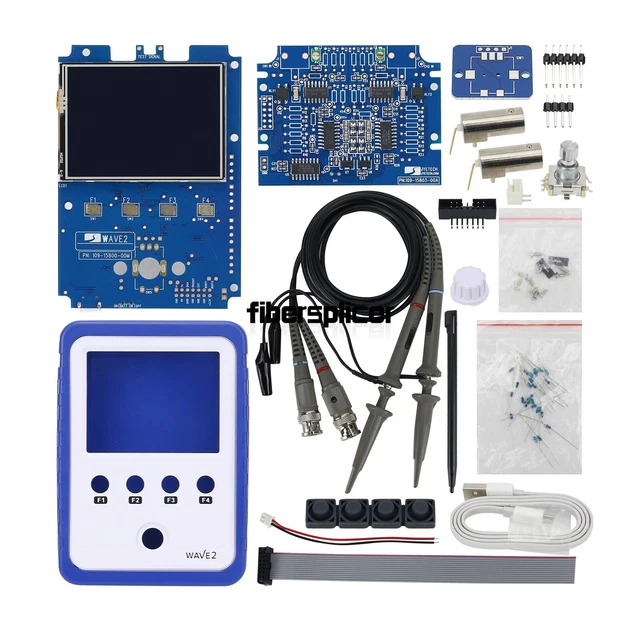 DIY KIT DIGITAL Oscilloscope 2-Channel 0-200KHz Signal Generator ...