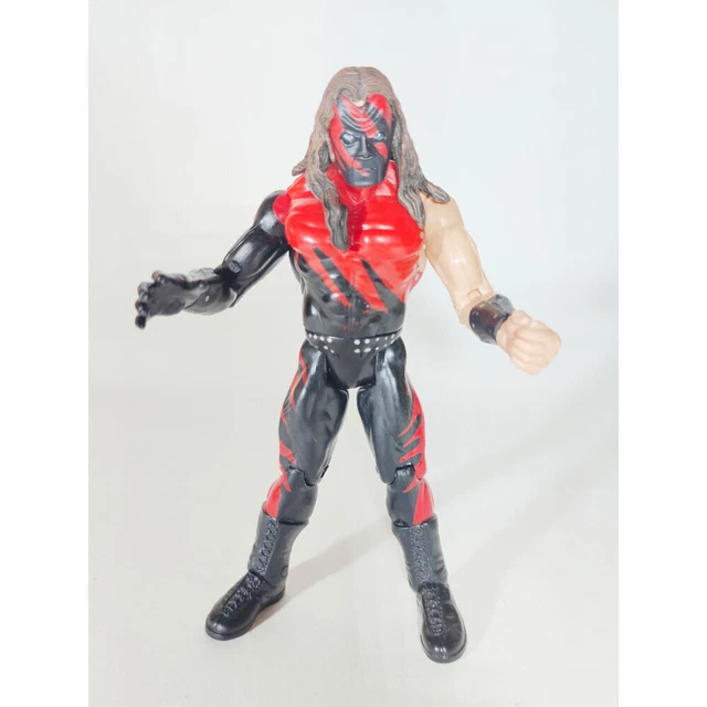 FIGURINE ARTICULÉE WWF WWE Kane Jakks Pacific Titan Tron Live Series 7 ...