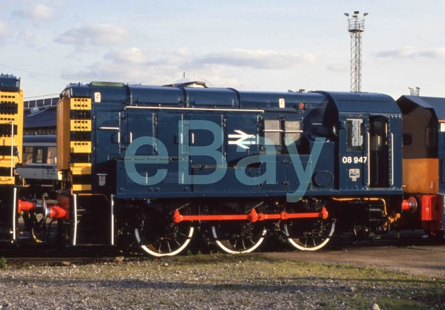 35MM RAILWAY SLIDE of Class 08 08947 @ Old Oak Common Copyright to ...