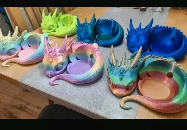 DRACHE FÜR ALEXA Echo Dot | Babydrache Halter | Deko 4. 5. Generation ...