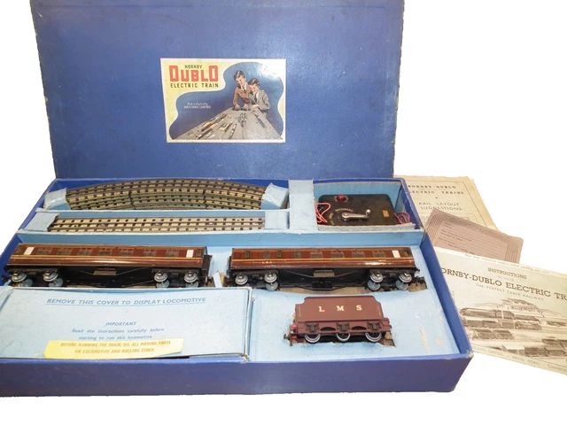 HORNBY DUBLO EDP2 Duchess Od Athol Lms Train Set 3 Rail Working ...