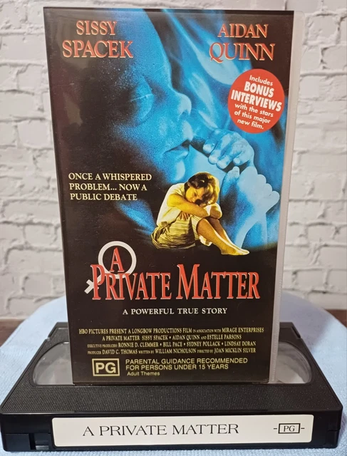 A PRIVATE MATTER VHS PAL 1992 Sissy Spacek. (TV Movie) $8.94 - PicClick AU
