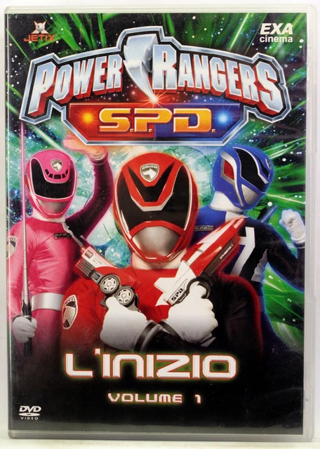 POWER RANGERS S.P.D. L'inizio Vol. 1 Dvd Edizione Italiana Jetix Usato ...