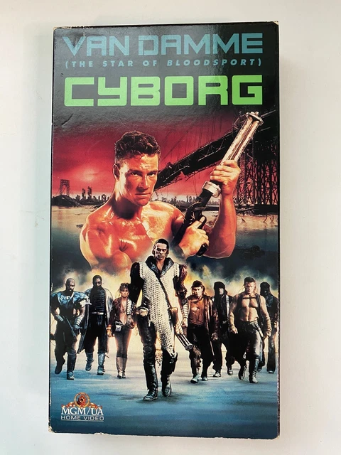CYBORG VHS 1989 Jean-Claude Van Damme 80s Action £11.82 - PicClick UK