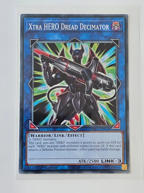 YU-GI-OH! - XTRA HERO Dread Decimator - BLC1-EN156 - Common - 1st ...