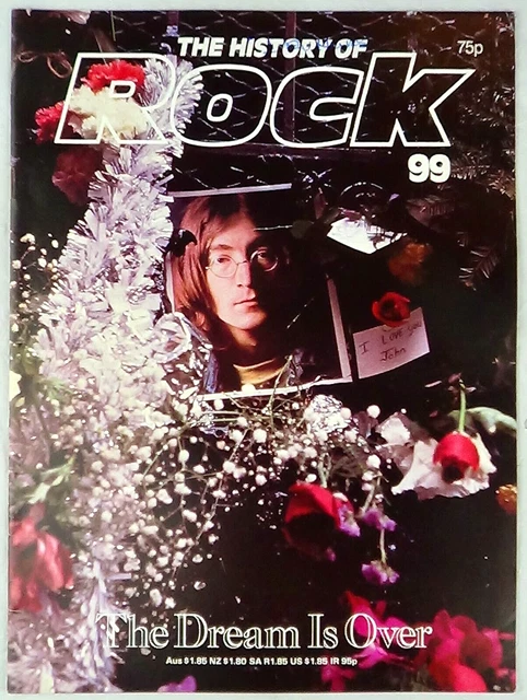 THE HISTORY OF Rock Magazine #99 Orbis The Beatles John Lennon Paul ...