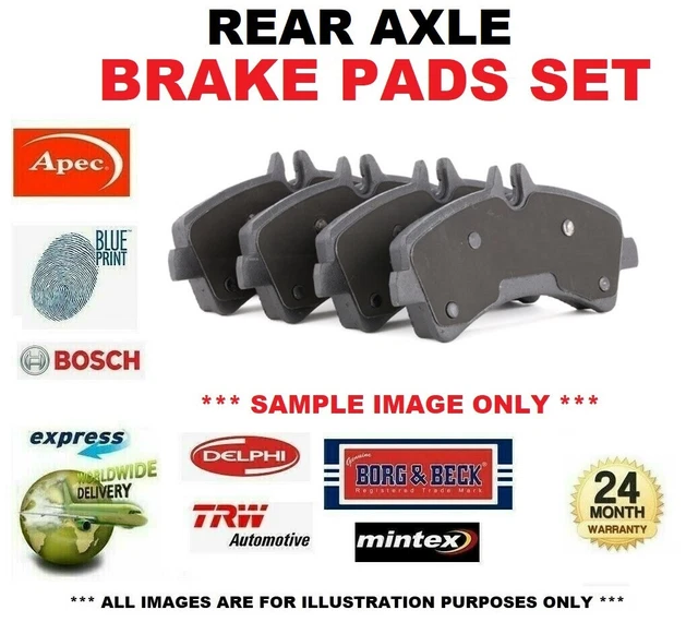 REAR AXLE BRAKE PADS for HYUNDAI i30 Coupe 1.6 MPI 2016-on EUR 41,66 ...