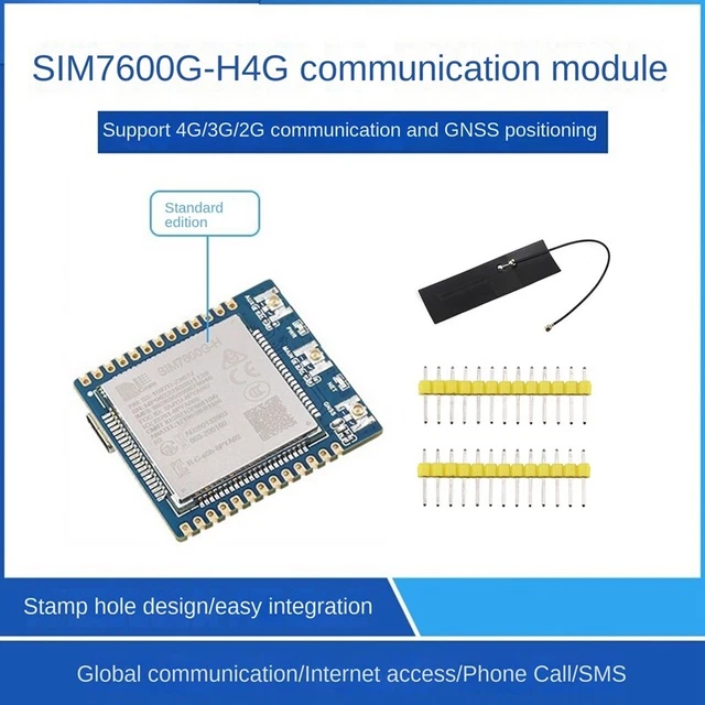 SIM7600G-H 4G COMMUNICATION Module with FPC Antenna U8G9 £67.19 ...