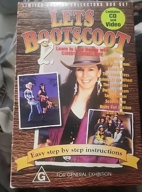 LETS BOOTSCOOT VOLUME 2 Learn To Line Dance Cindy Truelove ~ Vhs Video ...