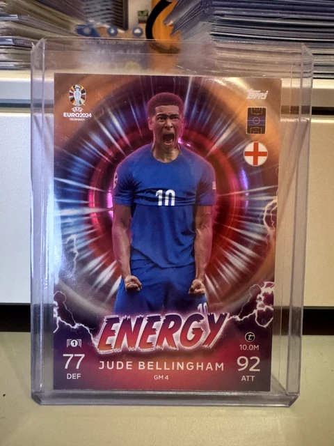 TOPPS MATCH ATTAX Euro 2024 Card Energy Jude Bellingham GM4 EUR 17,89 ...