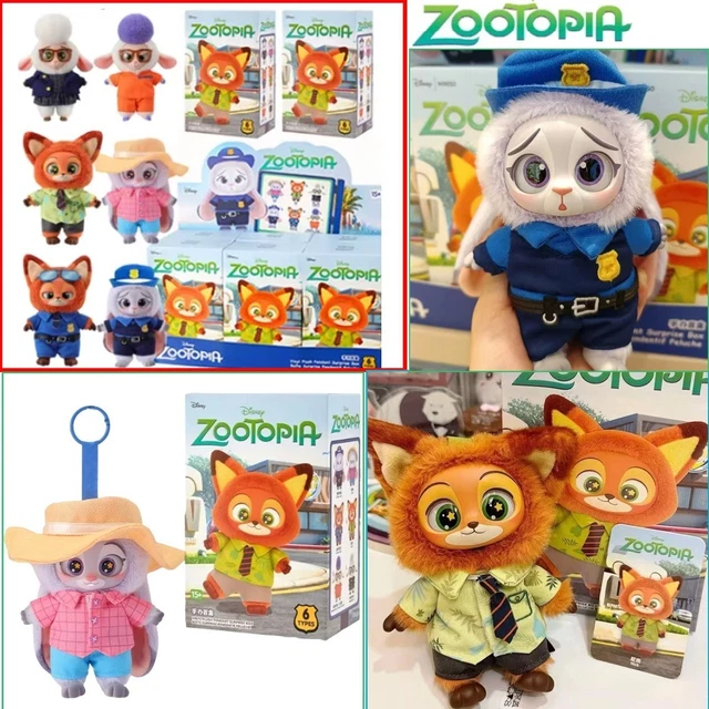 MINISO ZOOTOPIA SERIES Blindbox Confirmed Color, Plush Pendant ...