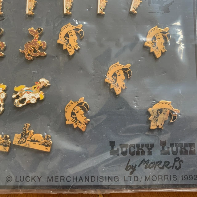 LOT 25 PIN’S Arthus-bertrand lucky luke by Morris EUR 90,00 - PicClick FR