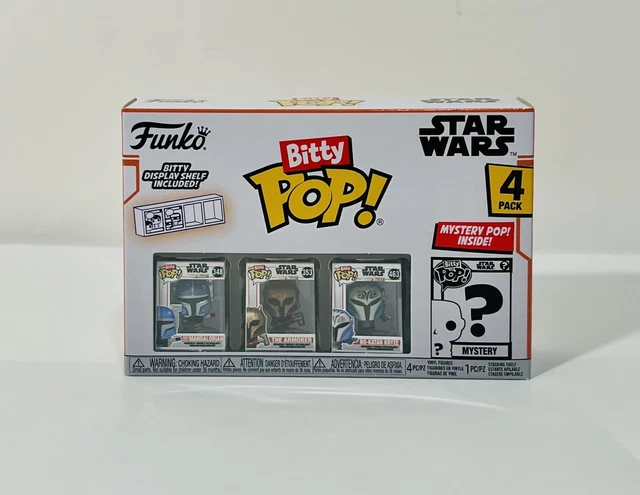 FUNKO BITTY POP! Star Wars: Infantry Mando Armorer Bo Katan & Mystery 4 ...