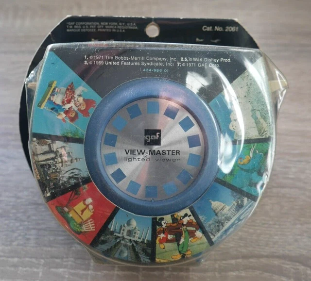 VINTAGE VIEWMASTER MODEL H LIGHTED STEREO VIEWER 1970's IN BOX WORKS ...