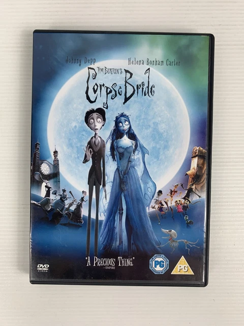 CORPSE BRIDE TIM Burton Johnny Depp DVD Movie *R2 Mint Disc £3.98 ...