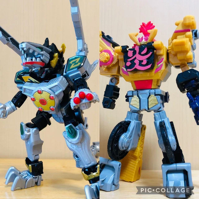 POWER RANGERS KIKAI Sentai Zenkaiger Minipla ZenkaiZyuoh Tsukaioh Set ...