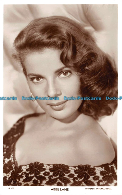 R136879 ABBE LANE. Universal International. The Picturegoer Series. No ...