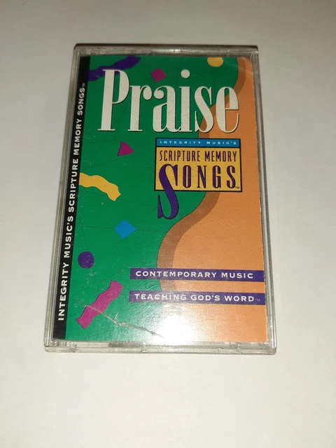 RARE SCRIPTURE MEMORY Songs Praise Contemporary Music Cassette ...