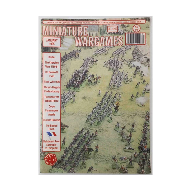 PIREME PUB MINIATURE Warg #140 "The Cherokee Wars 1759-61, On Bosworth ...