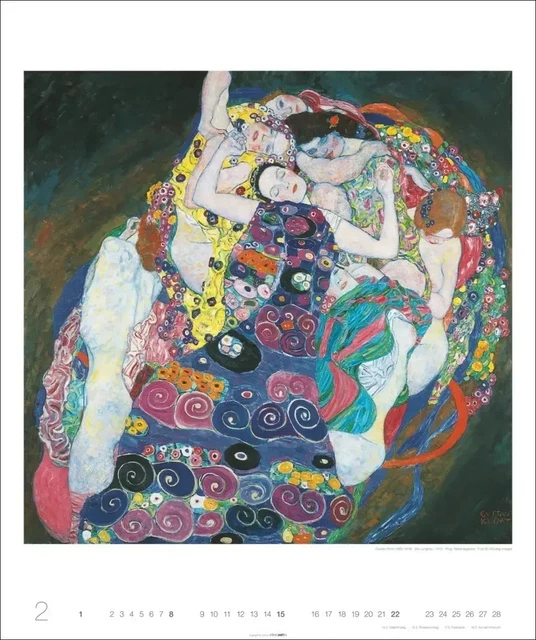 GUSTAV KLIMT EDITION Kalender 2026 | Gustav Klimt | Kalender ...