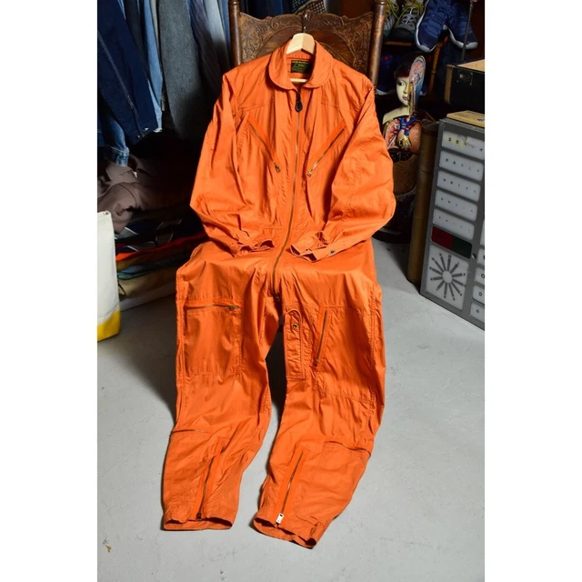 1960’S U.S.A.F Orange Flight Suit Coverall $300.00 - PicClick
