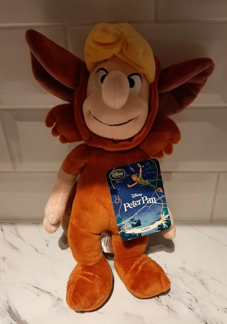 RARE DISNEY STORE Peter Pan Slightly Lost Boy Fox Plush Soft Toy ...