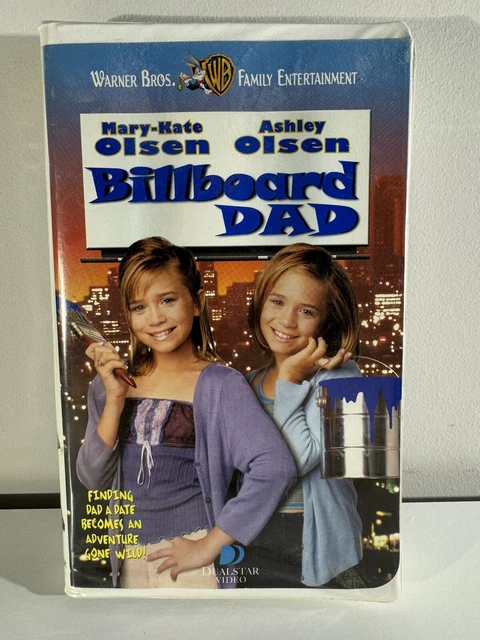 MARY KATE & Ashley Olsen - Billboard Dad (VHS,1998 Clamshell) TESTED £6 ...