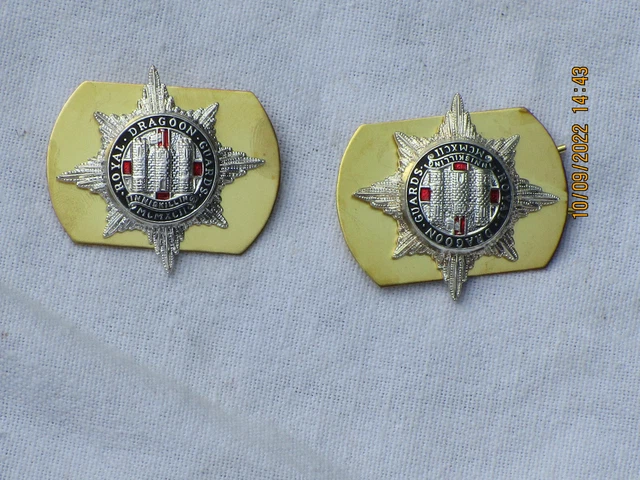 ROYAL DRAGOON GUARDS, RDG, NCO, Collar Badges, Collar Badges £8.63 ...