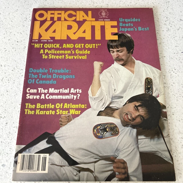 VINTAGE OFFICIAL KARATE Magazine June, 1978 £7.80 - PicClick UK