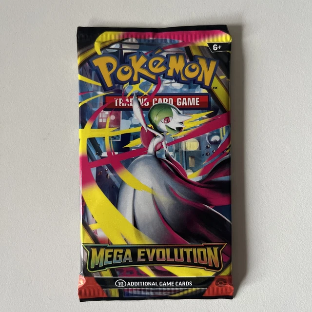 POKÉMON TCG MEGA Evolution Single Booster Pack Brand New Sealed UK ...