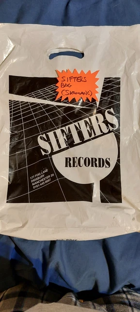 OASIS MR SIFTERS Record Shop album LP Carrier Bag rare collectible tem ...